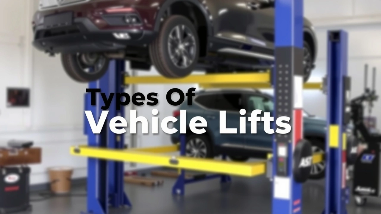 Types of Vehicle Lifts - Two-Post, Four-Post & More