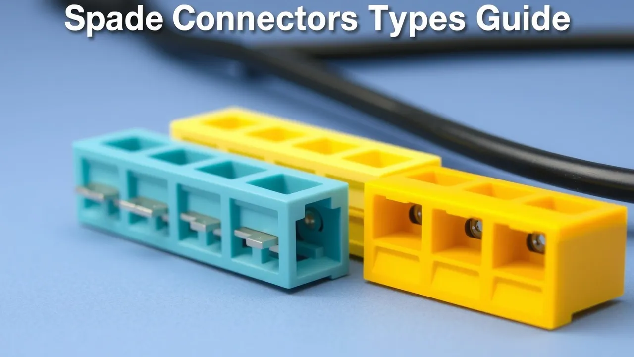 Types of Spade Connectors - For Electrical Projects