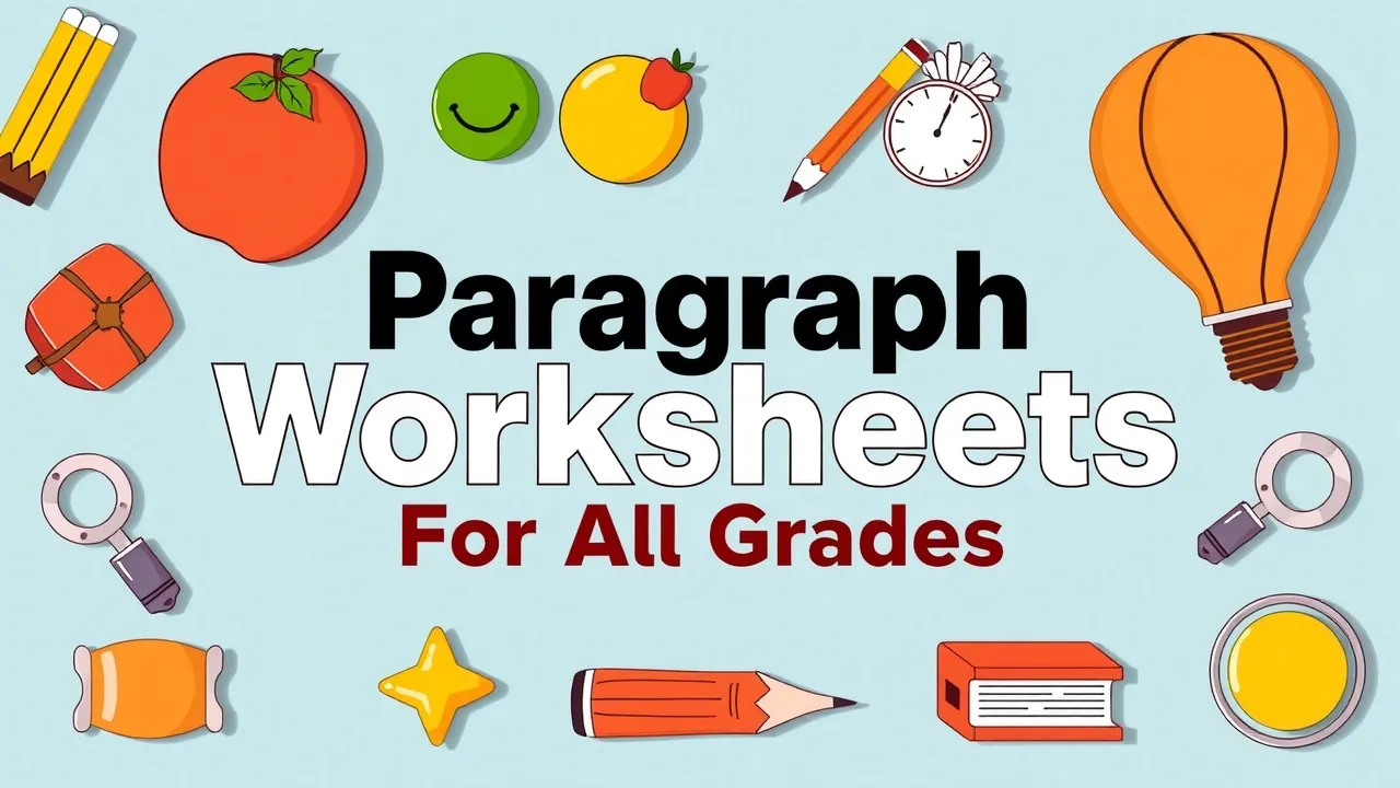 Types of Paragraphs Worksheets - Reading and Writing Activities
