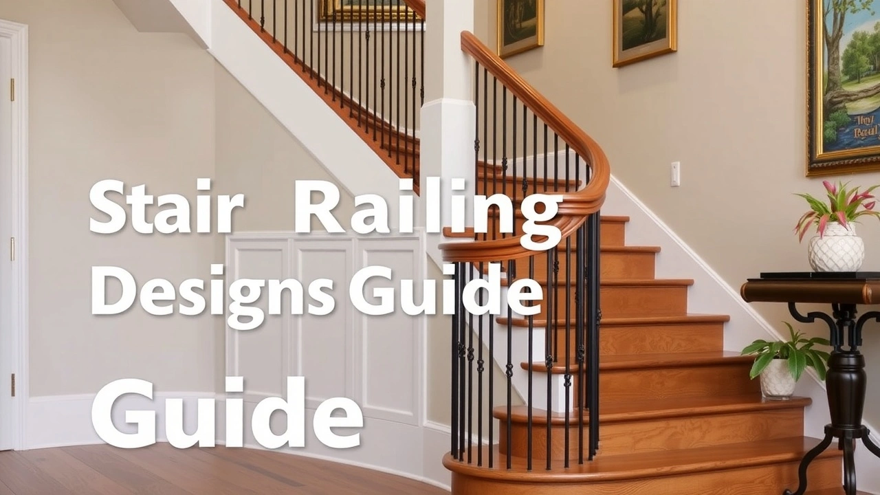 Types of Railings for Stairs - Materials & Designs for Safe Installations