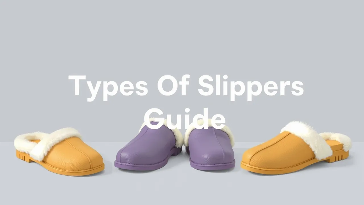 Types of House Slippers - Comfortable & Stylish Options for Every ...