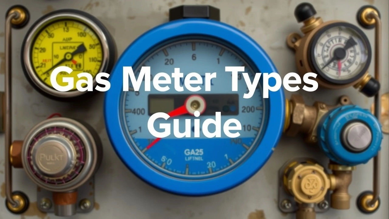 Types of Gas Meters - Natural Gas Meter Sizes, Qmax, Qmin & Applications