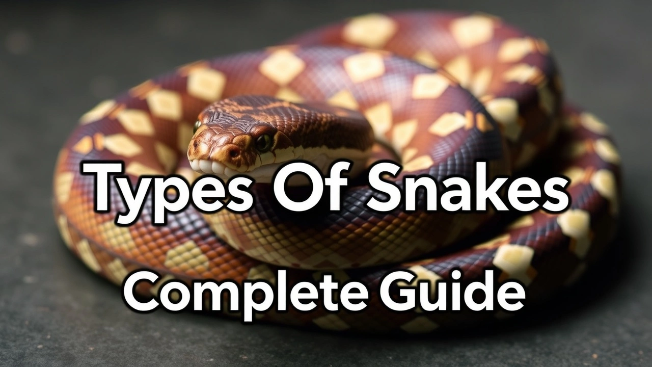 Types of Snakes - Explore Snake Species, Habitats, and Venomous Varieties