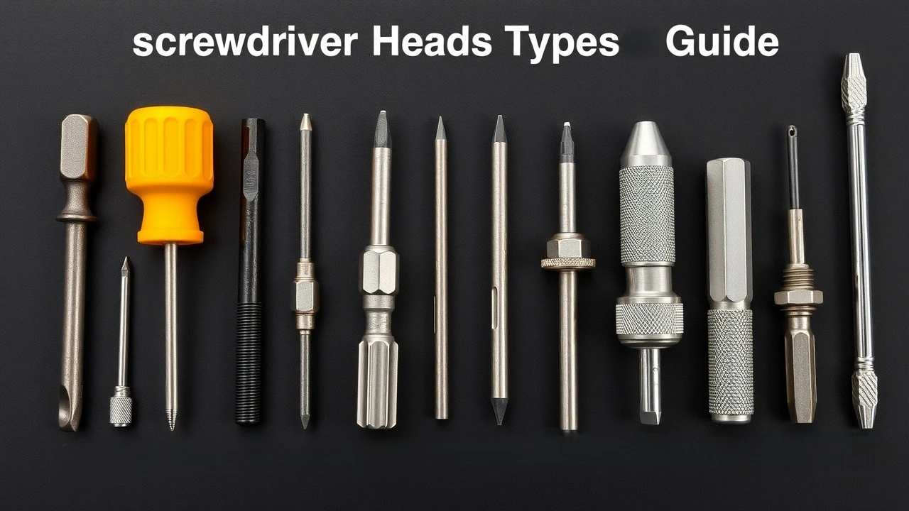 Types of Screwdriver Heads - A Practical Guide to Choosing the Right Tool